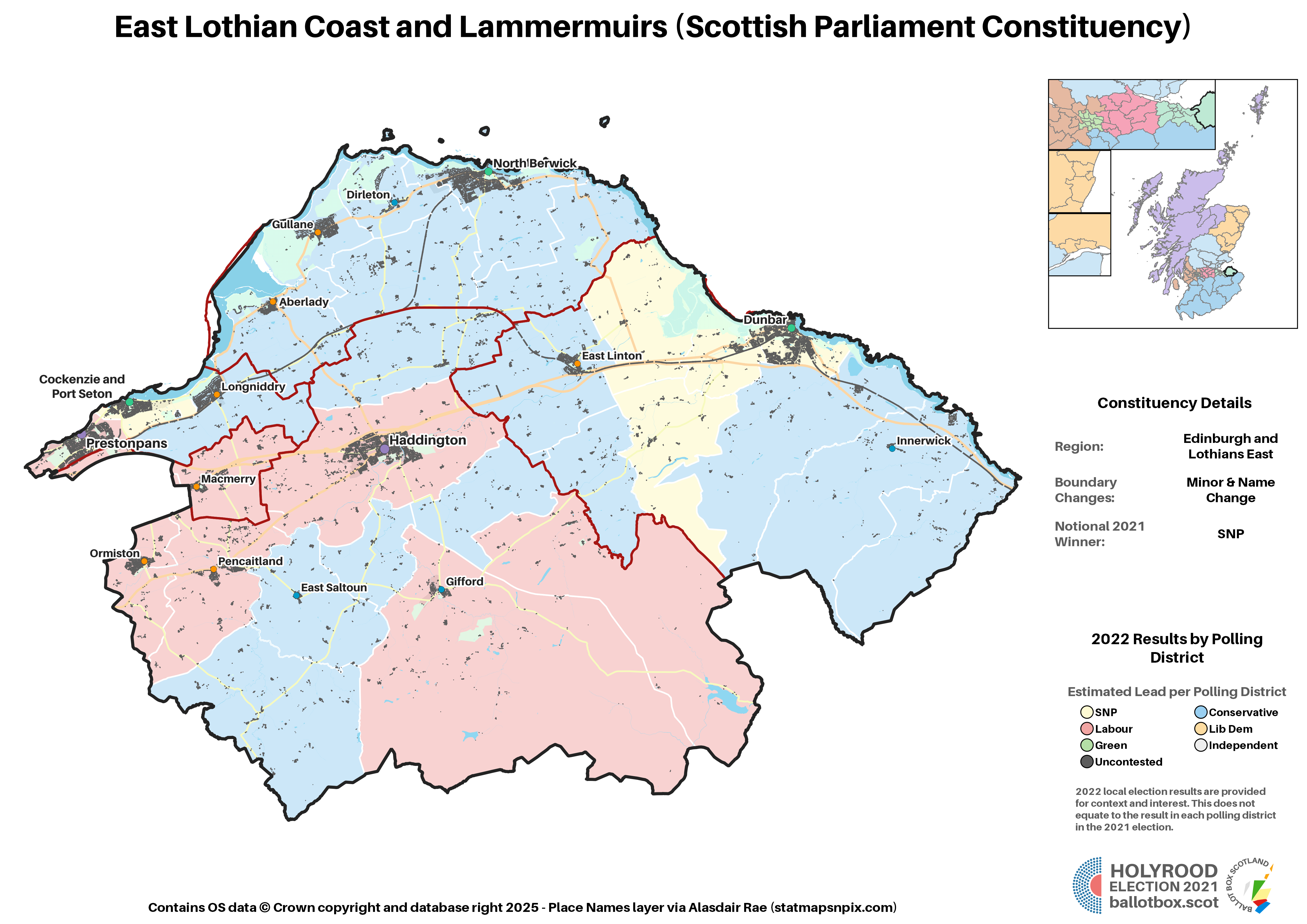 SP26: Edinburgh and Lothians East Region Preview – Ballot Box Scotland