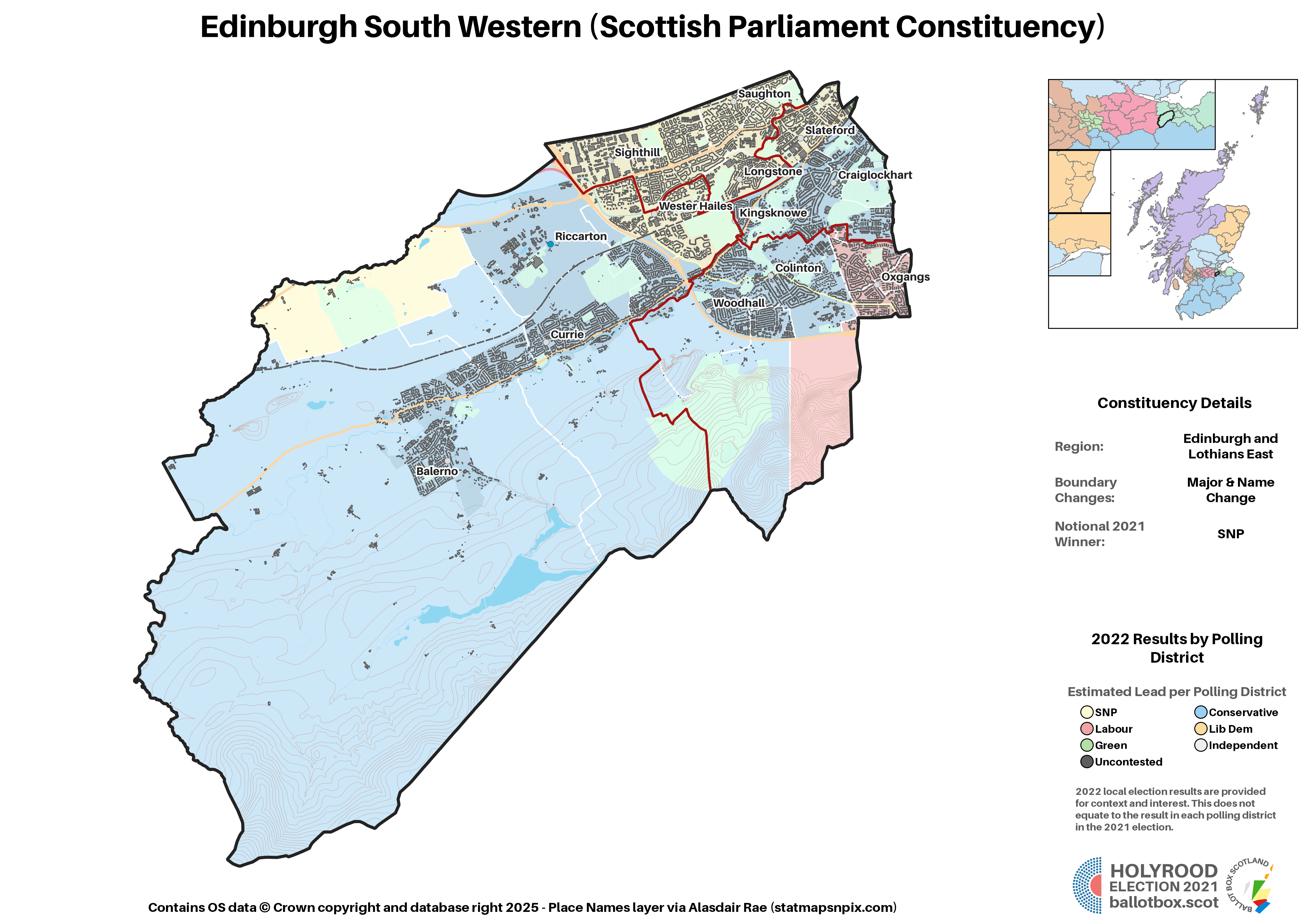 SP26: Edinburgh and Lothians East Region Preview – Ballot Box Scotland