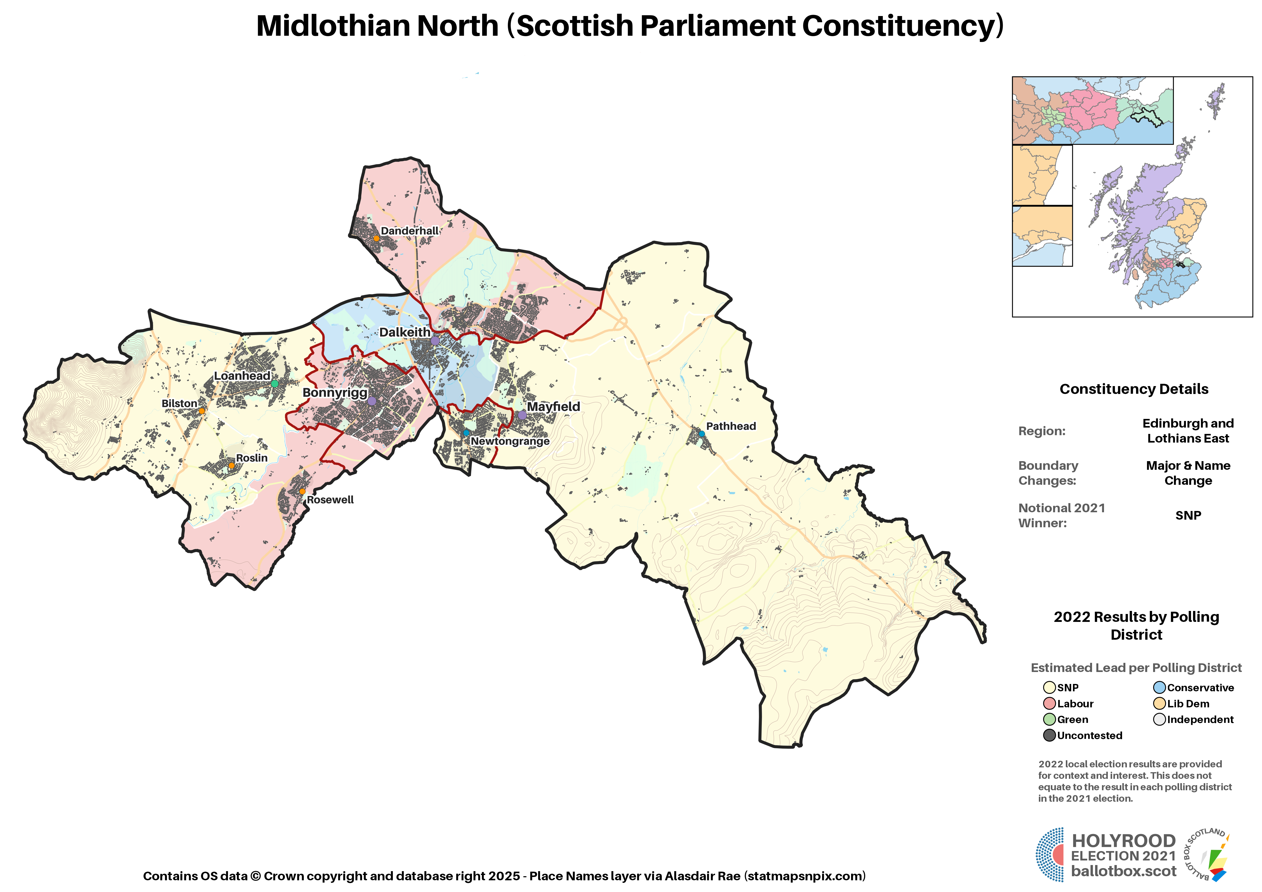 SP26: Edinburgh and Lothians East Region Preview – Ballot Box Scotland