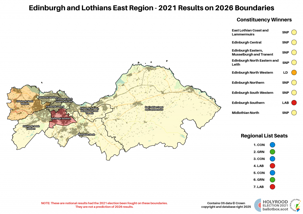 SP26: Edinburgh and Lothians East Region Preview – Ballot Box Scotland